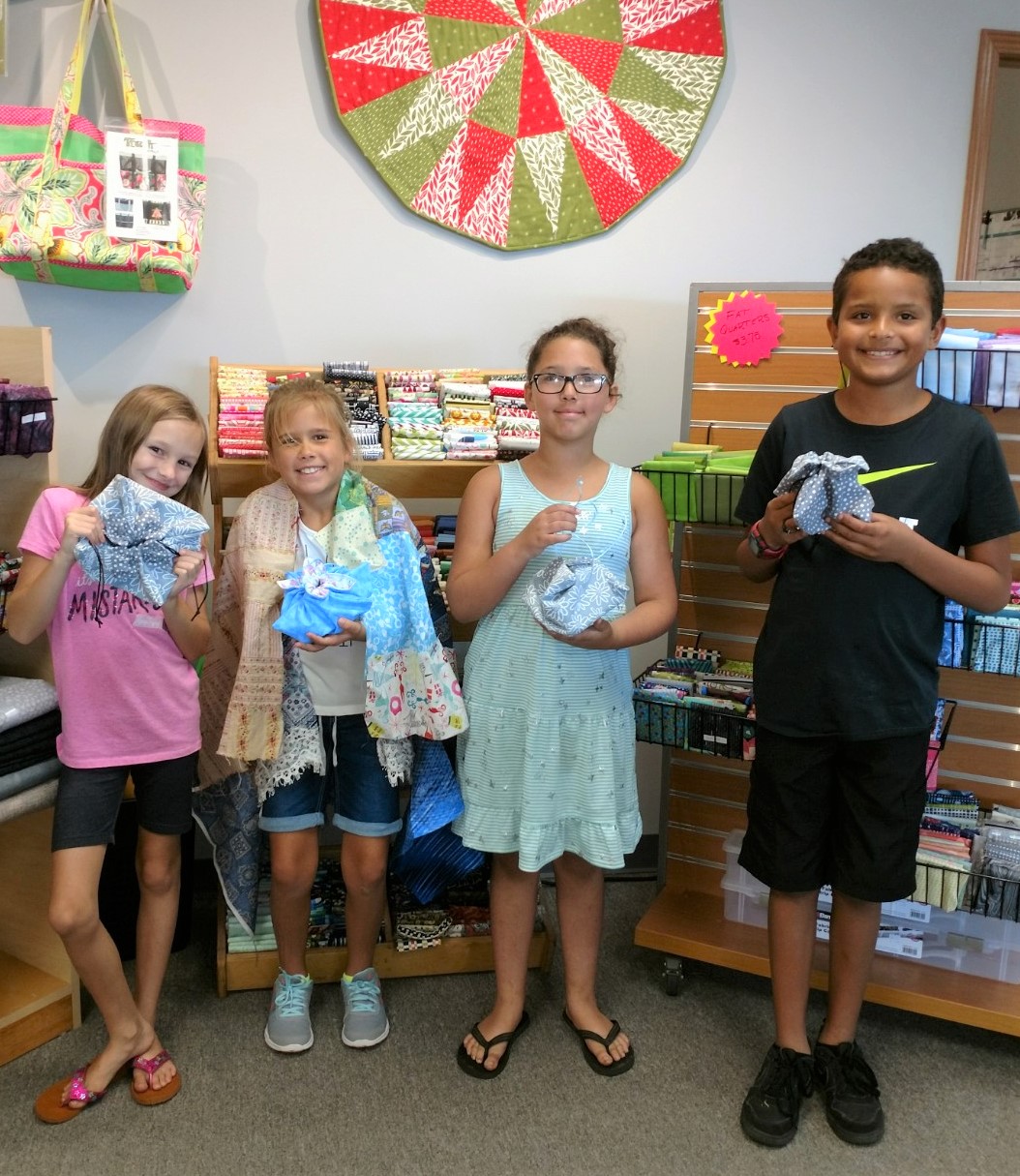 FREE Project – Origami Drawstring Bag – Beth Ann Williams