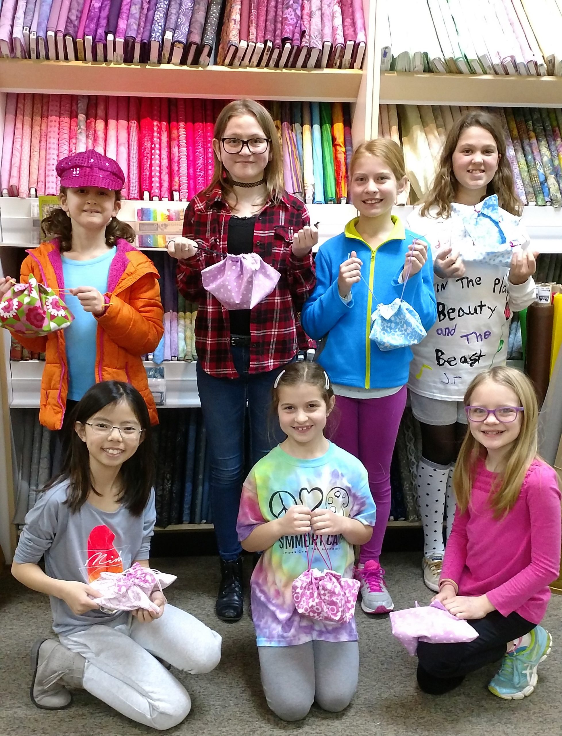 FREE Project – Origami Drawstring Bag – Beth Ann Williams